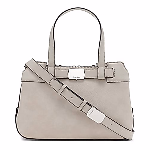 Calvin Klein Frankie Triple Compartment Satchel, Fawn
