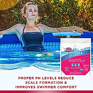 HTH 67040 pH Down Swimming Pool Chemical Balancer, 5 lbs