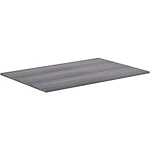 72 in. Revelance Conference Rectangular Tabletop - Weathered Charcoal