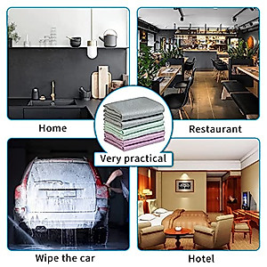 VPMURUGA Microfiber Glass Cleaning Cloths | Streak Free Windows Mirrors & Cars Windshields Cleaning Towel | Glass Polishing Cleaning Cloth | All-Purpose Dust Dirt Cleaning Rags | Lint Free Pack of 18