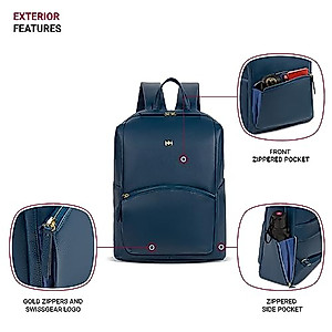 SwissGear 9901 Laptop Backpack, Blue, 16 Inches