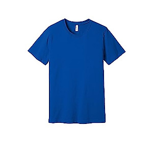 Bella+Canvas Unisex Jersey Short Sleeve Tee, True Royal, X-Large