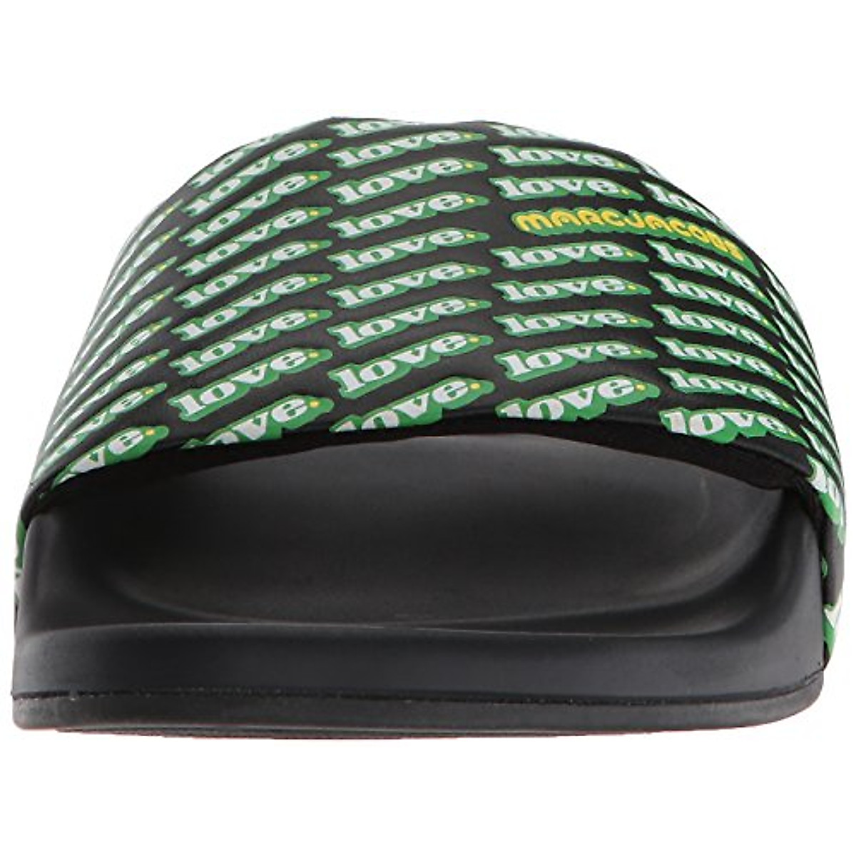 Marc Jacobs Women's Love Aqua Slide Sandal, Black/Multi, 35 M EU (5 US)