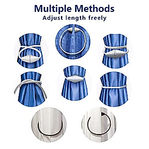 2 Pack Strong Magnetic Curtain Tiebacks for Drapes Window Curtain Holdbacks Clips Drapery for Home Kitchen Office Window Sheer Curtains or Blackout Curtains (Gold Copper)