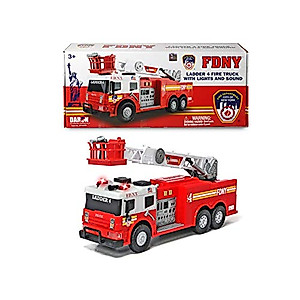 Daron FDNY 24" Fire Truck w/ Lights & Sounds,Red