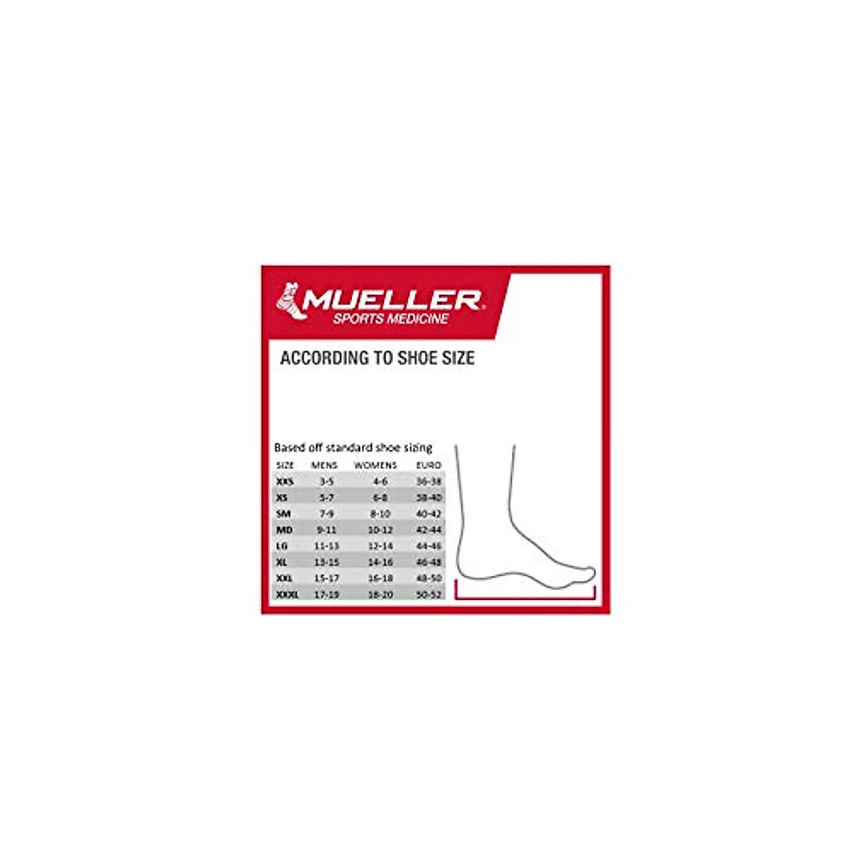 MUELLER Sports Medicine The One Ankle Support Brace, For Men and Women, Black, Medium