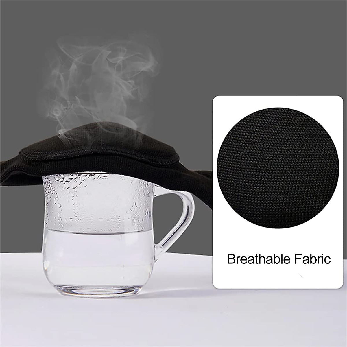 Wanlvhu Protective Sponge Knee pads for Volleyball, Soft Breathable Knee Support Knee Brace for Adult Kids Sports Dance Football Gym Skating (Full Black, Small)