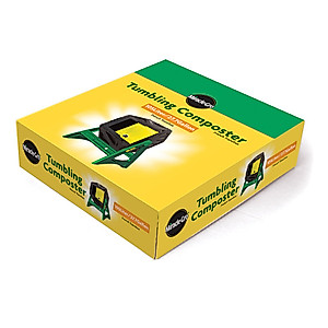 Miracle-Gro SC105 Single Chamber Tumbling Composter, 105 L/27.7 Gallon, Black