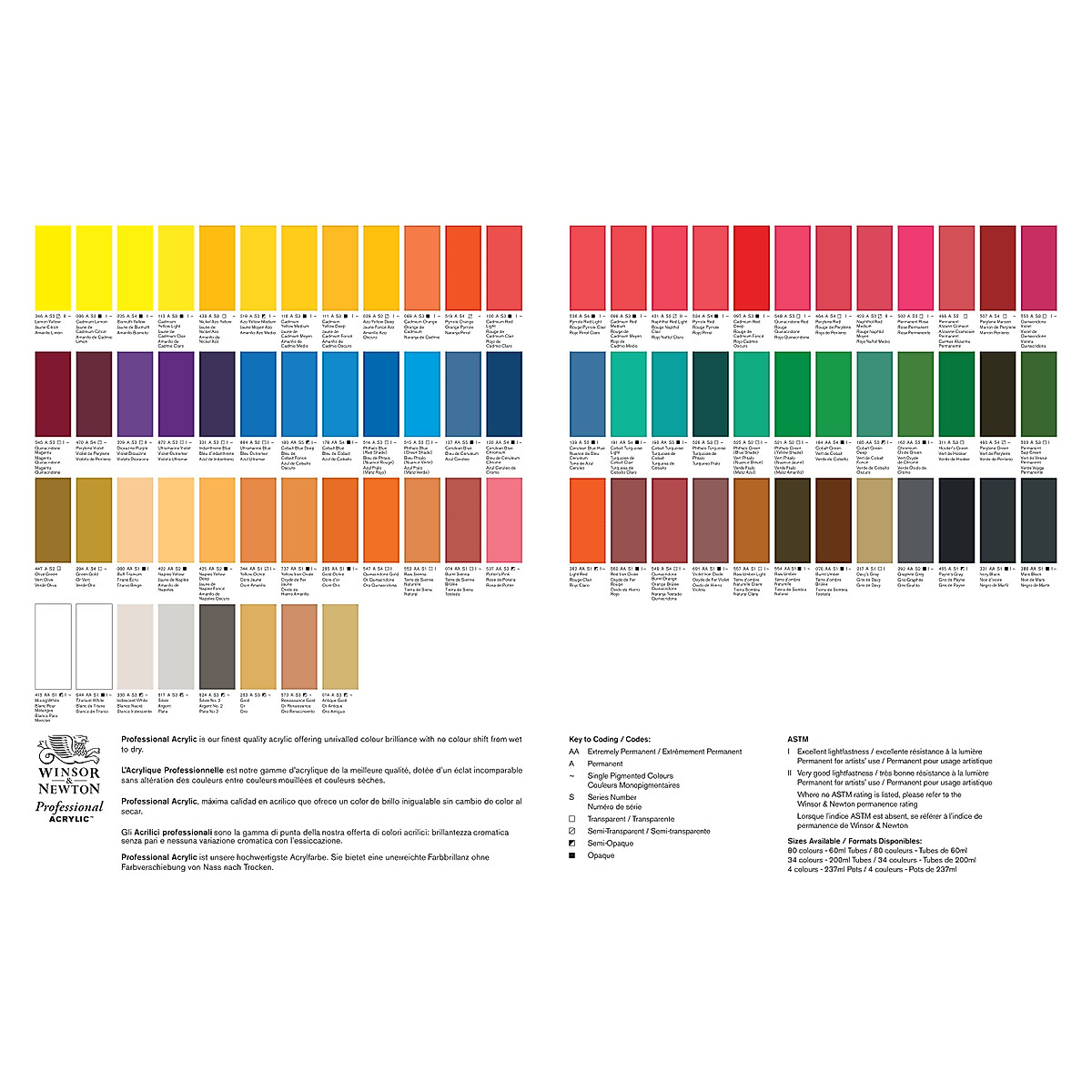 Winsor & Newton Professional Acrylic Paint, 60ml (2-oz) Tube, Yellow Ochre