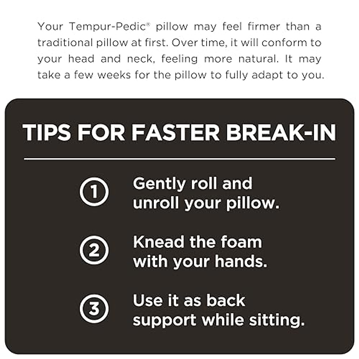 Tempur-Pedic TEMPUR-Cloud Dual Cooling Pillow, Queen, White