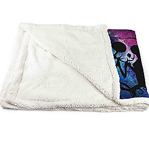 xiheshian Night-mare Before Christmas Blanket,Fleece Throw 80x60 inch Decor Gifts Bedding Set for Adults