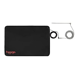 Hooga Grounding Rod with 40 ft Ground Wire for Grounded Earth Connected Products, Mats, Sheets, Pads, Wrist Bands, Blankets, Pillow Case. Stay Grounded Indoors. Stainless Steel Rod. Great for Travel.