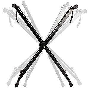 RockJam Adjustable Keyboard Stand with Locking Straps & Quick Release Mechanism