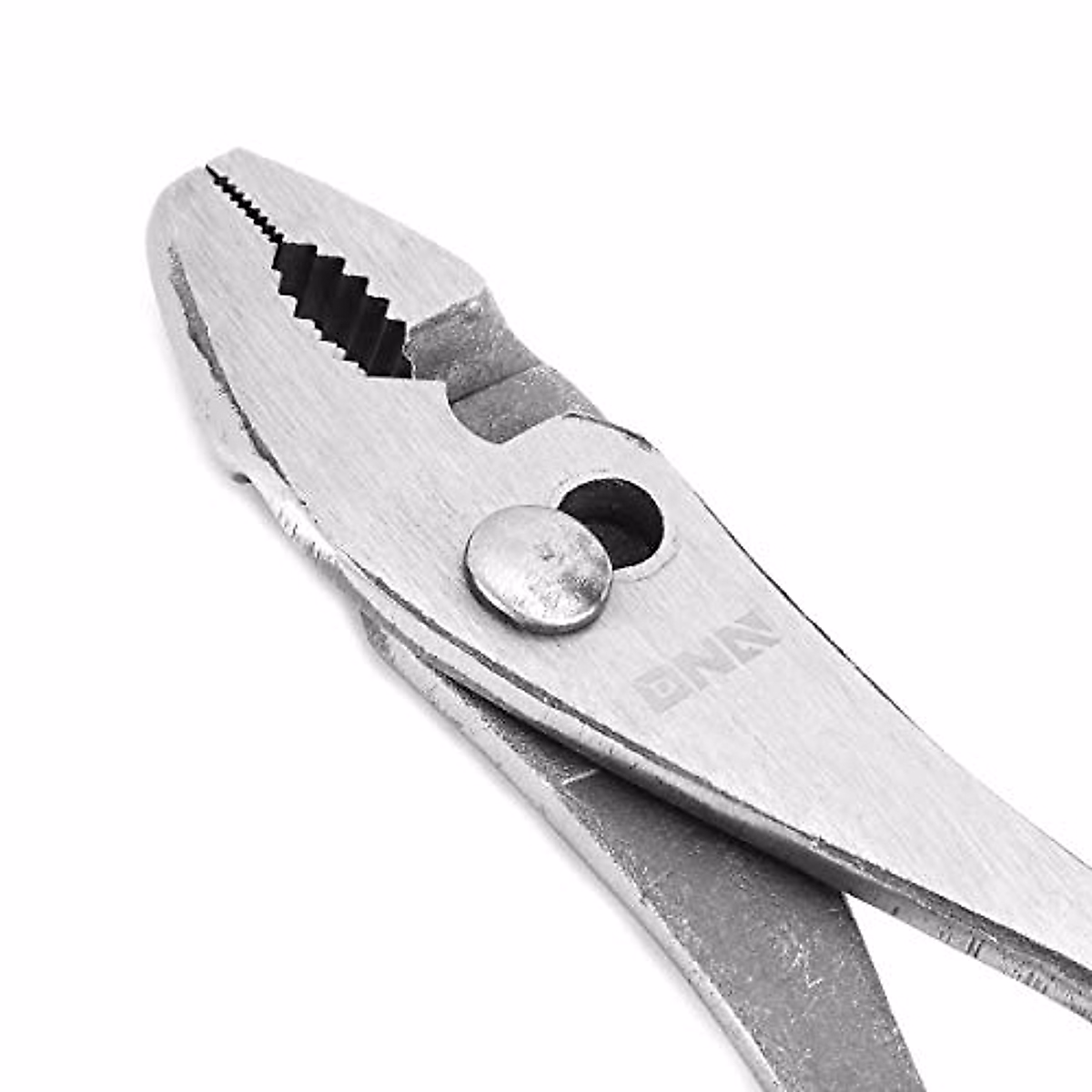 DNA Motoring TOOLS-00069 8 inch Slip Joint Pliers - Durable Jaws Pliers w/Milled Teeth, Rubberized Non-Slip Handle