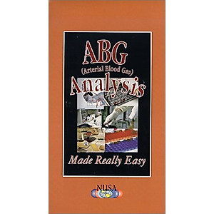 ABG (Arterial Blood Gas Analysis) Made Really Easy VHS/DVD