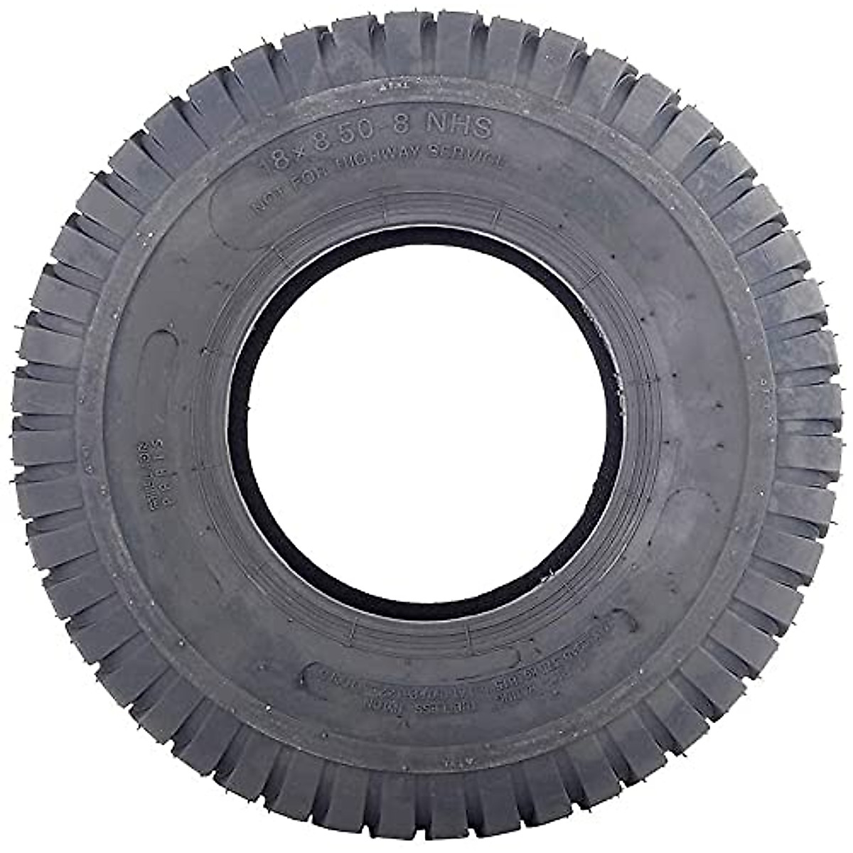 AutoForever 18x8.50-8 Tires Compatible with 4 Ply Lawn Mower Garden Tractor 18-8.50-8 Turf Master Tread