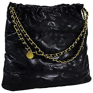 Crossbody Bag for Women Soft PU Leather Handbag Womens Hobo Shoulder bag with Wallet Diamond Plaid (Black)