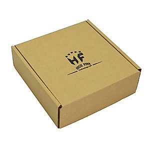 HIGHFINE 12cm 120mm 200CFM 4000RPM CPU Cooling Fan FFC1212DE 12V DC 3-Pin 3-Wire PC Computer High CFM Cooling Case Fan with Metal Finger Guard Grill