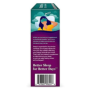 NEURIVA Melatonin Free Natural Sleep Aid Supplement with L-Theanine to Help You Relax & Ashwagandha to Support Restorative Sleep So You Can Wake Up Feeling Refreshed, 30ct Capsules