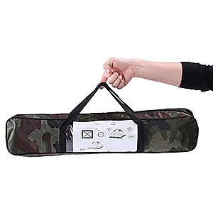 3-4 Person Camping Tent Waterproof Pop-Up Outdoor Sports Tent with Carrying Bag UV Protect Sun Shelter Army Camouflage Print for Outdoor Travel Picnic Hiking Climbing Fishing