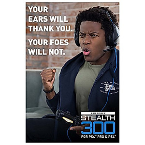 Turtle Beach Stealth 300 Amplified Gaming Headset for PS4 and PS4 Pro - PlayStation 4 (Wired)