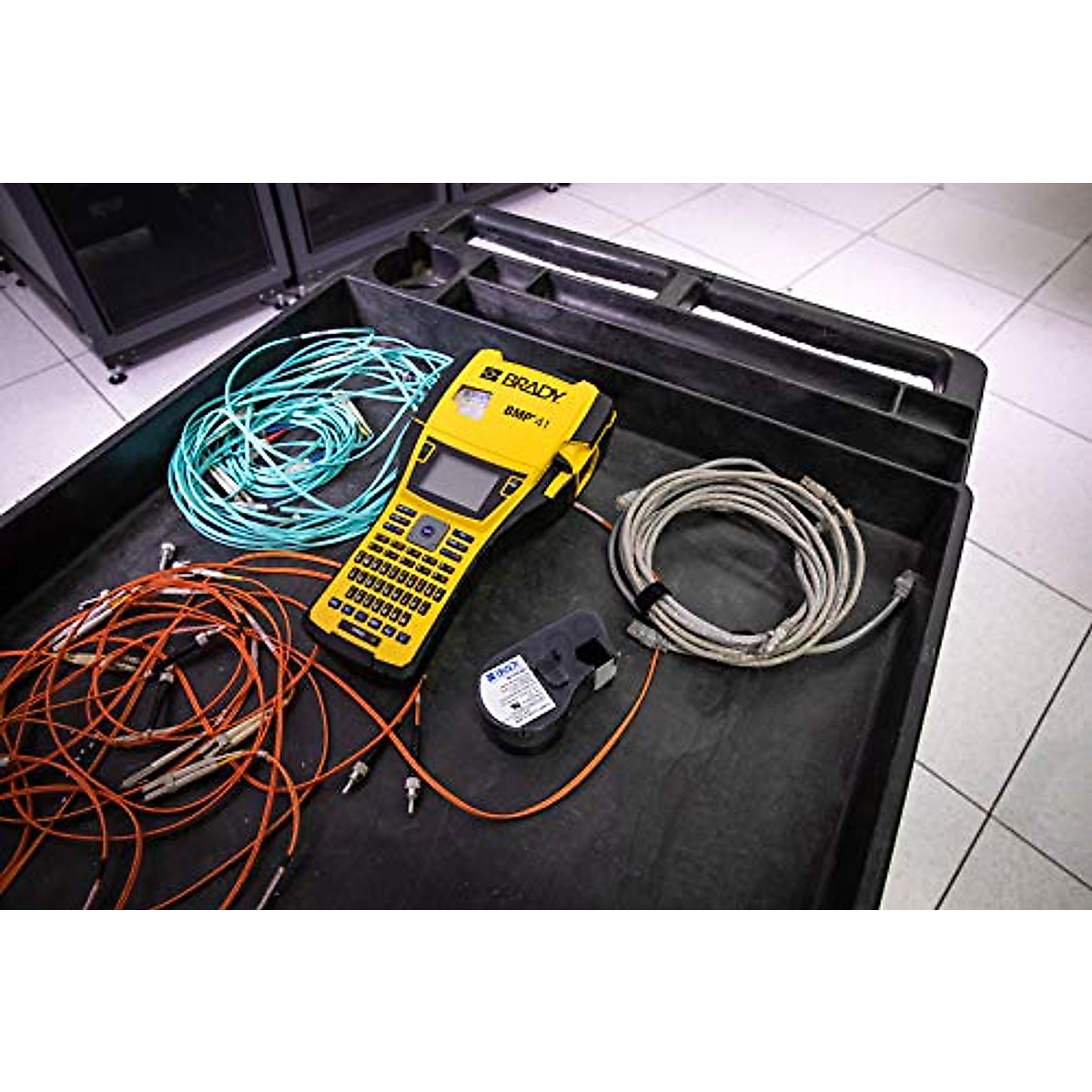 Brady BMP41 Printer - Facility ID Starter Kit,Blue