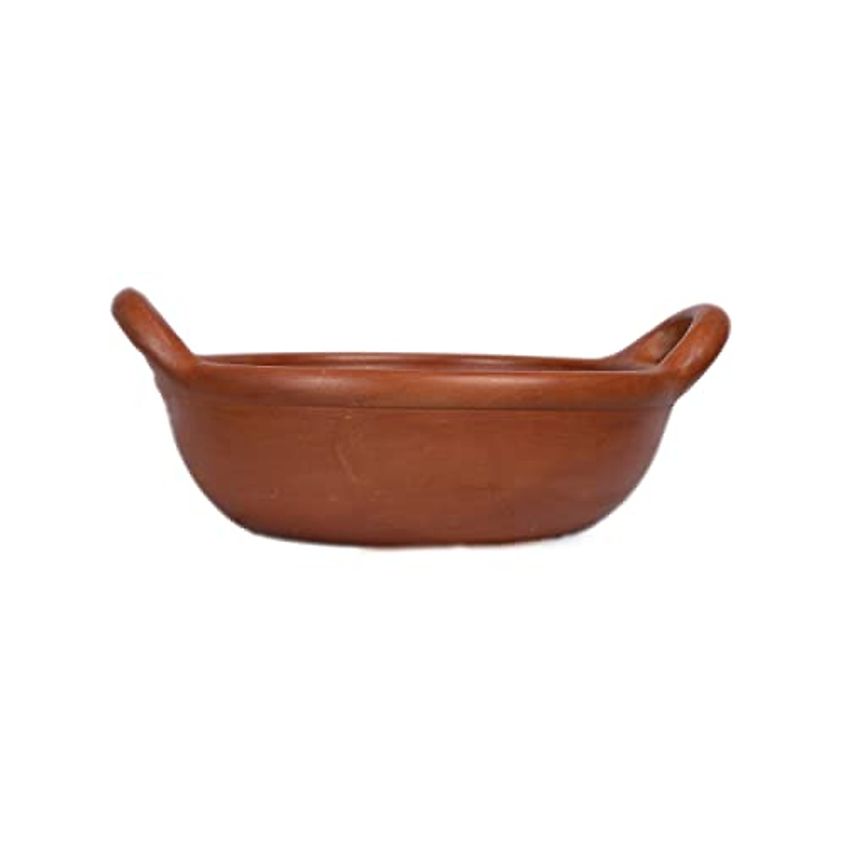 Village Decor earthen clay cooking pot (Capacity : 2.5 Ltr / 2500 ML PAN)