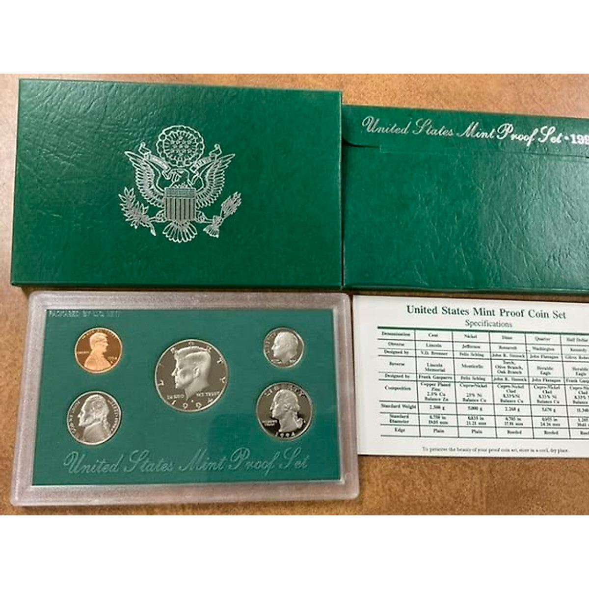 1994 S Proof set Various US Mint Proof