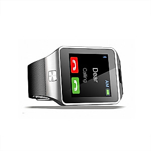 DZ09 Smart Watch Android Sim Card Slot Smartwatch with TF Card Camera by Heshi Inc