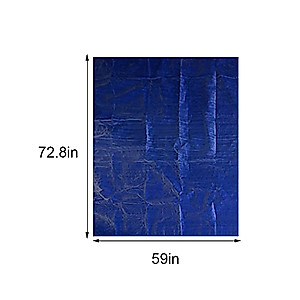 Pool Cover 6ft Inflatable Rectangle Swimming Pool Covers for Above Ground Pools Inflatable Pools Cove for Garden Outdoor Paddling Family Pools Protector (72.8''x 59'')