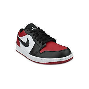 NIKE Air Jordan 1 Mid, Men's Gym Sneakers, red, 13 AU