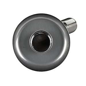 Danco (89182) Shower Arm Flange and Assembly, 6-inch, Brushed Nickel Finish Showerheads