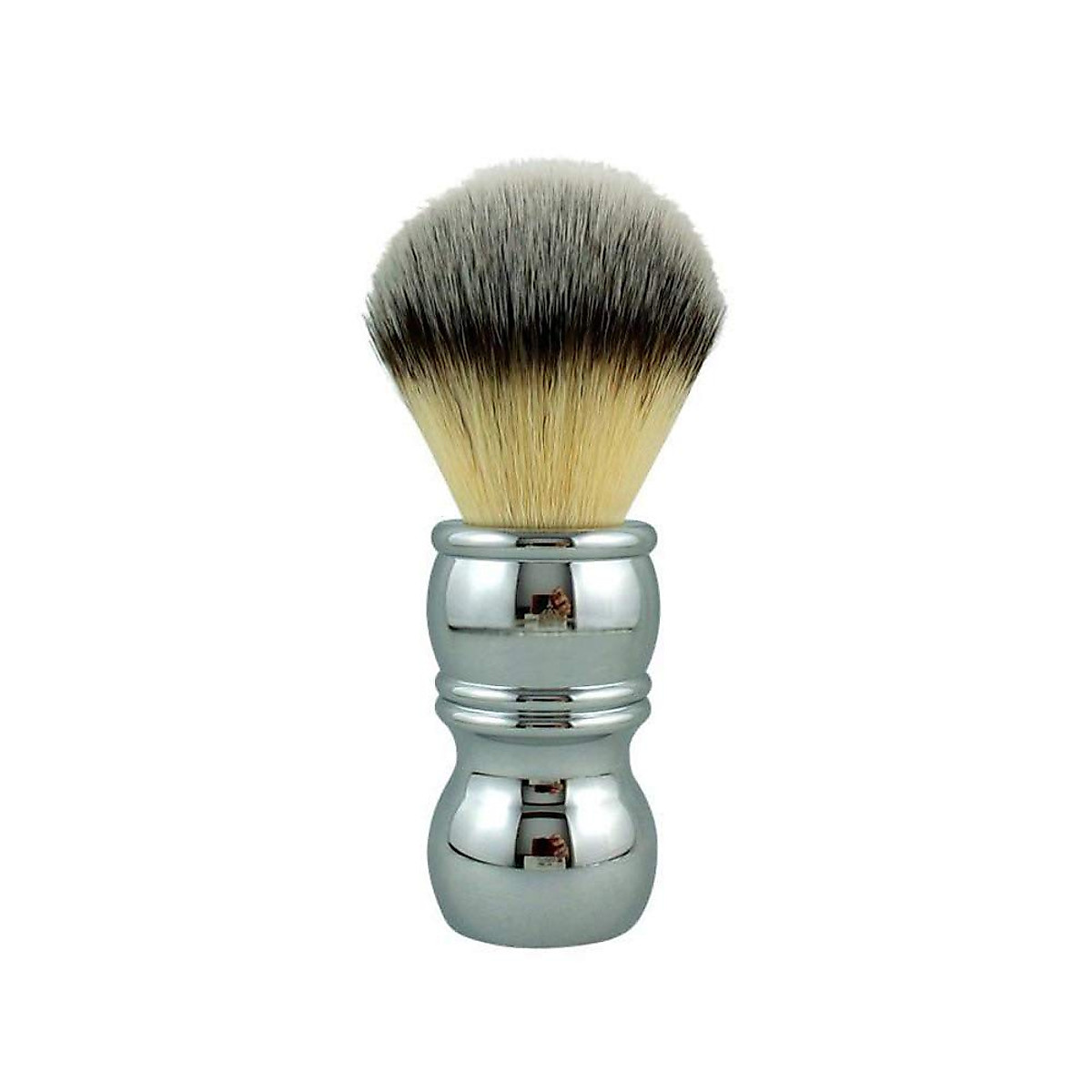 RazoRock Chrome Silvertip Plissoft Synthetic Shaving Brush
