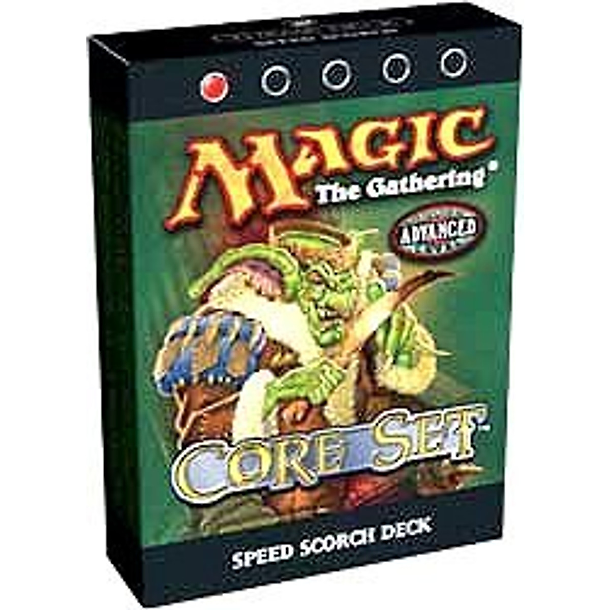MTG Magic The Gathering Core Set Advanced Speed Scorch Deck