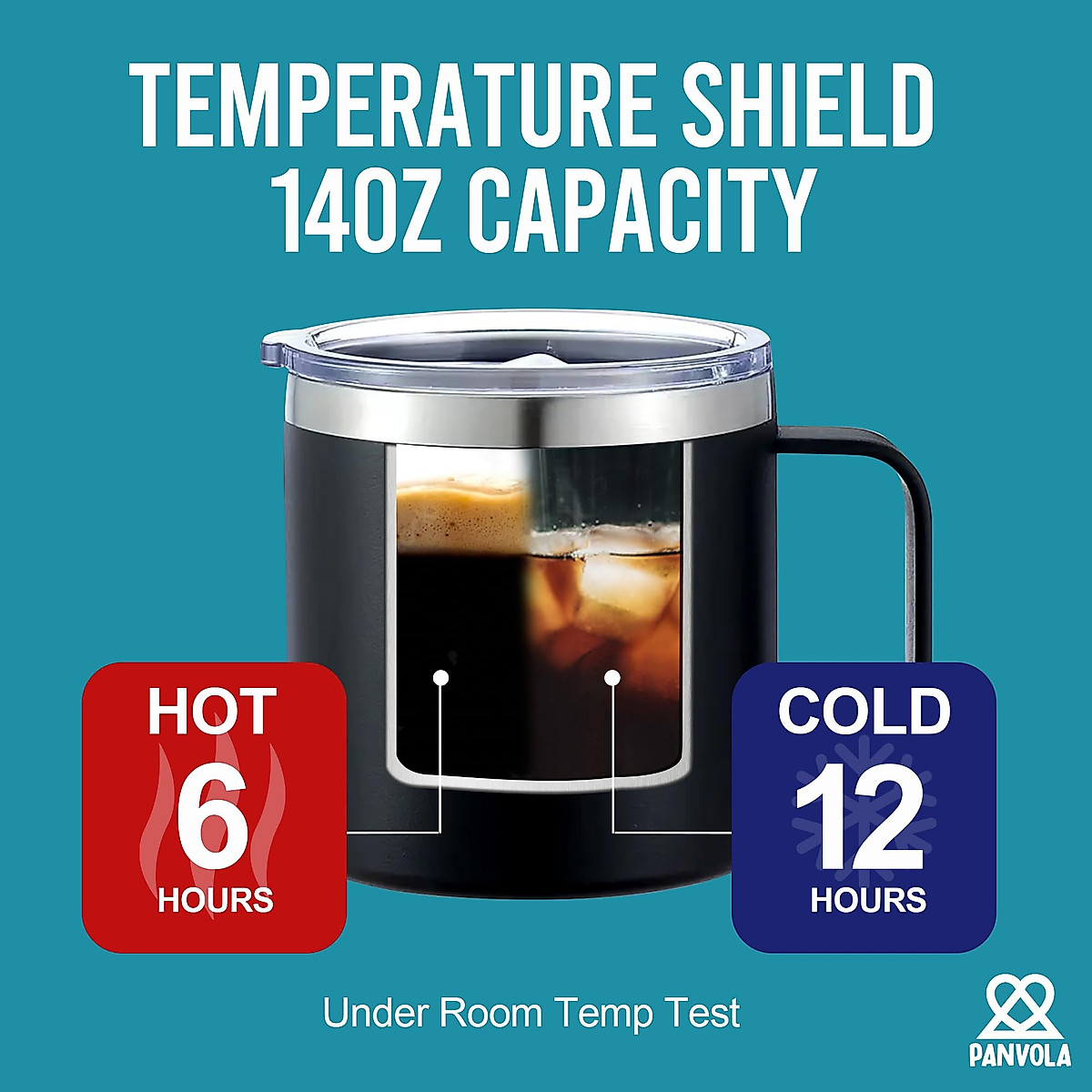 Panvola It's Dr Actually Doctor Gifts Insulated Coffee Mug 14oz With Handle And Lid New PhD Student Graduation Gifts From Mom Dad To Daughter Son Stainless Steel Tumbler Camping Travel Mugs