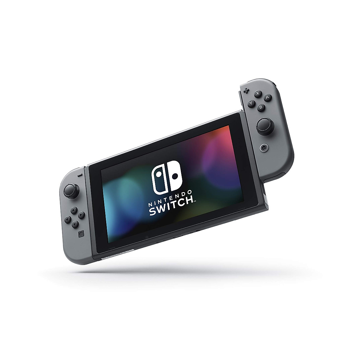 GALLIUMPI Newest Nintendo Switch 32GB Console with Gray Joy-Con, 6.2" Multi-Touch 1280x720 Display, WiFi, Bluetooth, HDMI Deluxe 13-in-1 Bundle
