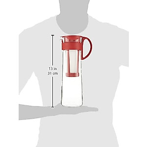 Hario 'Mizudashi' Cold Brew Coffee Pot, 1000ml, Red