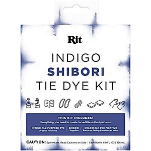 Rit Indigo Shibori Tie Dye Kit, Model Number: 85847 , Blue