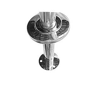 FibroPRO® Stainless Steel In Ground Swimming Pool Ladder with Easy Mount Legs (3 Step)