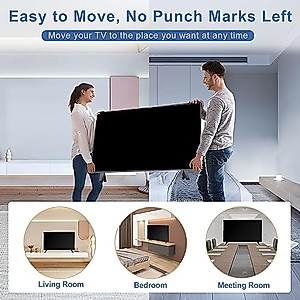 TV Legs for LG 43in TV UJ LJ Series, Compatible with LG TV Stand Replacement Base 43UJ6300 43UJ6300PUA 43UJ630T 43UJ635T 43LJ5500 43LJ550M 43LJ5550 43LJ5500UA with Screws