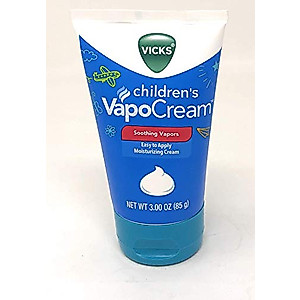 Vicks Childrens VapoCream, Soothing Vapors Moisturizing Cream 3oz