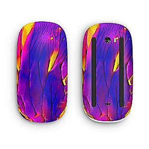 Design Skinz Liquid Abstract Paint V9 Vinyl Decal Compatible with The Apple Magic Mouse 2 (Wireless, Rechargable) with Multi-Touch Surface