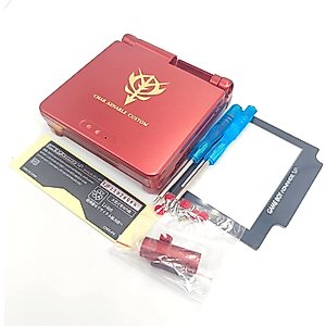 Full Housing Shell Pack Case Cover for GBA SP Gameboy Advance SP Shell Case with Buttons Kit (H)