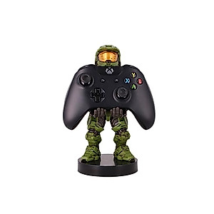 Cable Guys - Halo Figures Master Chief Infinite Gaming Accessories Holder & Phone Holder for Most Controller (Xbox, Play Station, Nintendo Switch)