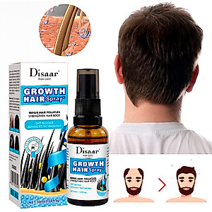 DISAAR Beauty Growth Hair Oil Spray Repair Follicles Strengthen Hair Root DHT Blocker Nourishing 30ml / 1.01fl.oz
