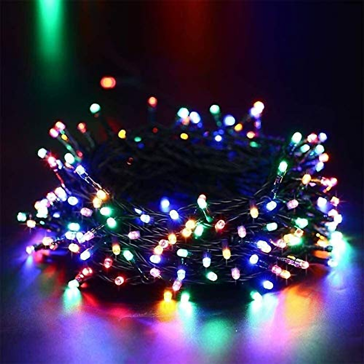 ZSMPY Fairy Lights Led Solar String Lights Fairy Lights Colorful 8 Lighting Modes Outdoor Decorative Light for Garden Home Wedding Party Christmas Halloween Decoration Lights String