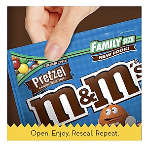 M&M'S Pretzel Chocolate Candies, 15.4 oz