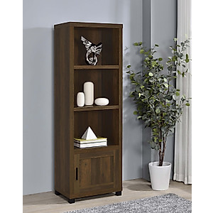 Coaster Sachin Media Tower, Dark Pine