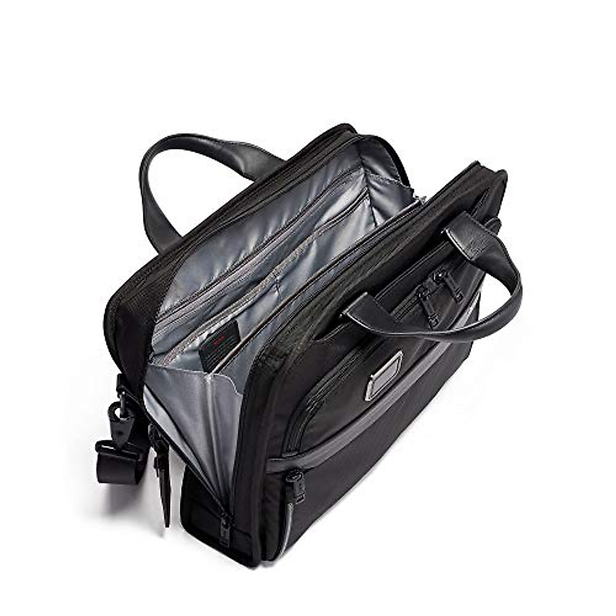 TUMI - Alpha 3 Organizer Portfolio Bag - Briefcase for Men and Women - Black