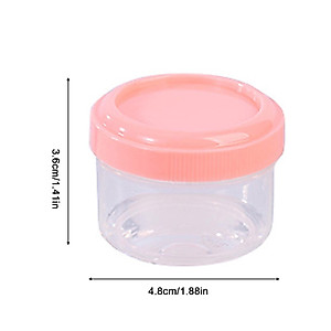 Condiment Containers with Lids Reusable Leakproof Salad Dressing Containers Small Food Storage Cups Leakproof Dipping Sauce Cup Leakproof Dipping Sauce Cup Stackable Salad Dressing Containers